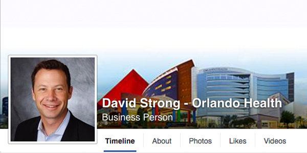 Get Updates from David Strong, President and CEO, on Facebook - Orlando ...